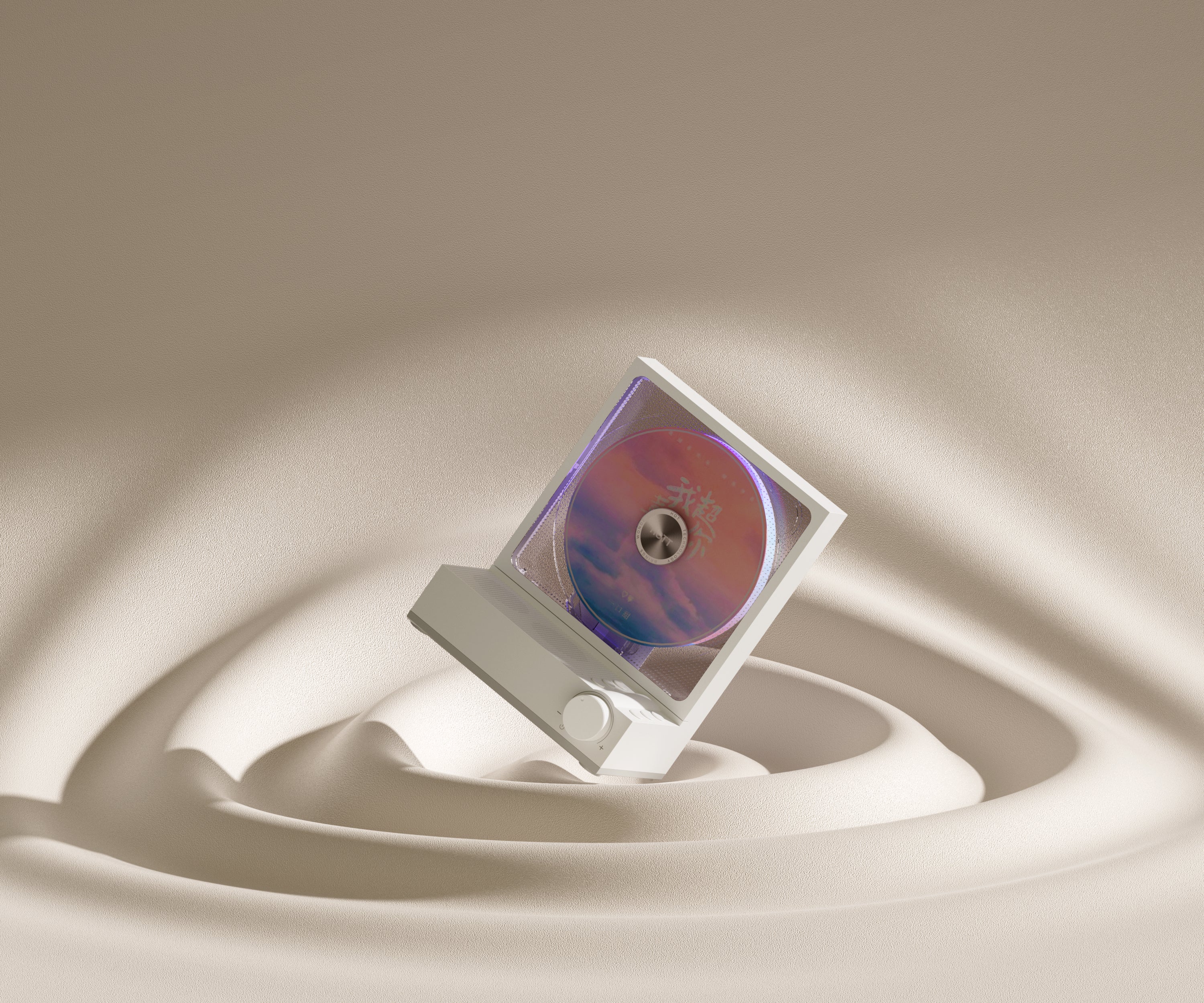 HOTT Rechargeable Desktop CD Player with HiFi Speaker for Home – hottaudio