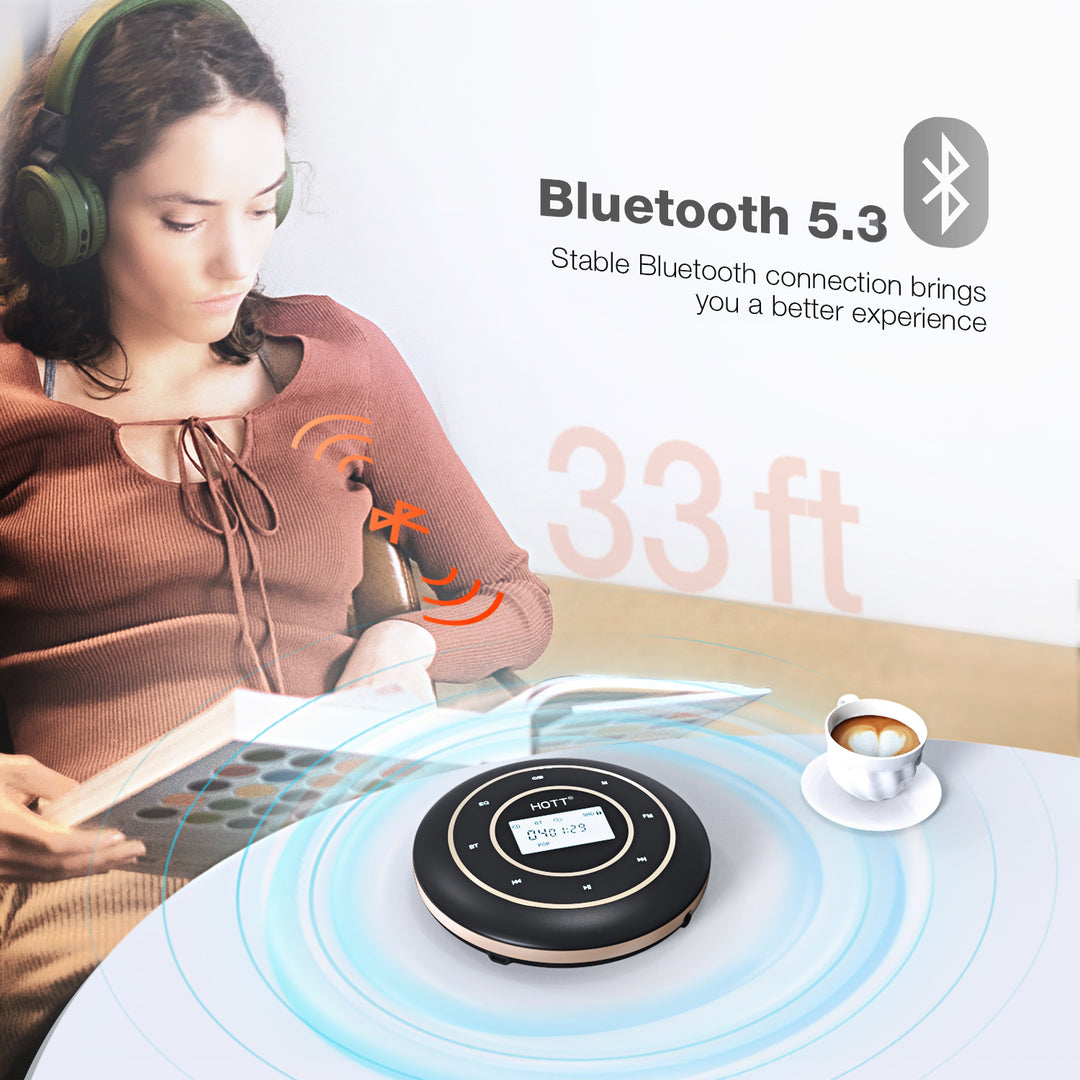 Portable CD player MP3 Player | HOTT – hottaudio